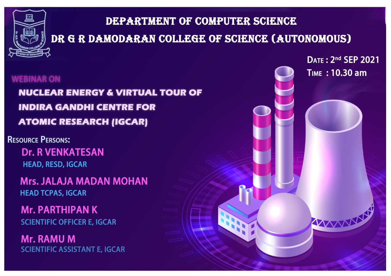 Home Page - Dr G R DAMODARAN COLLEGE OF SCIENCE