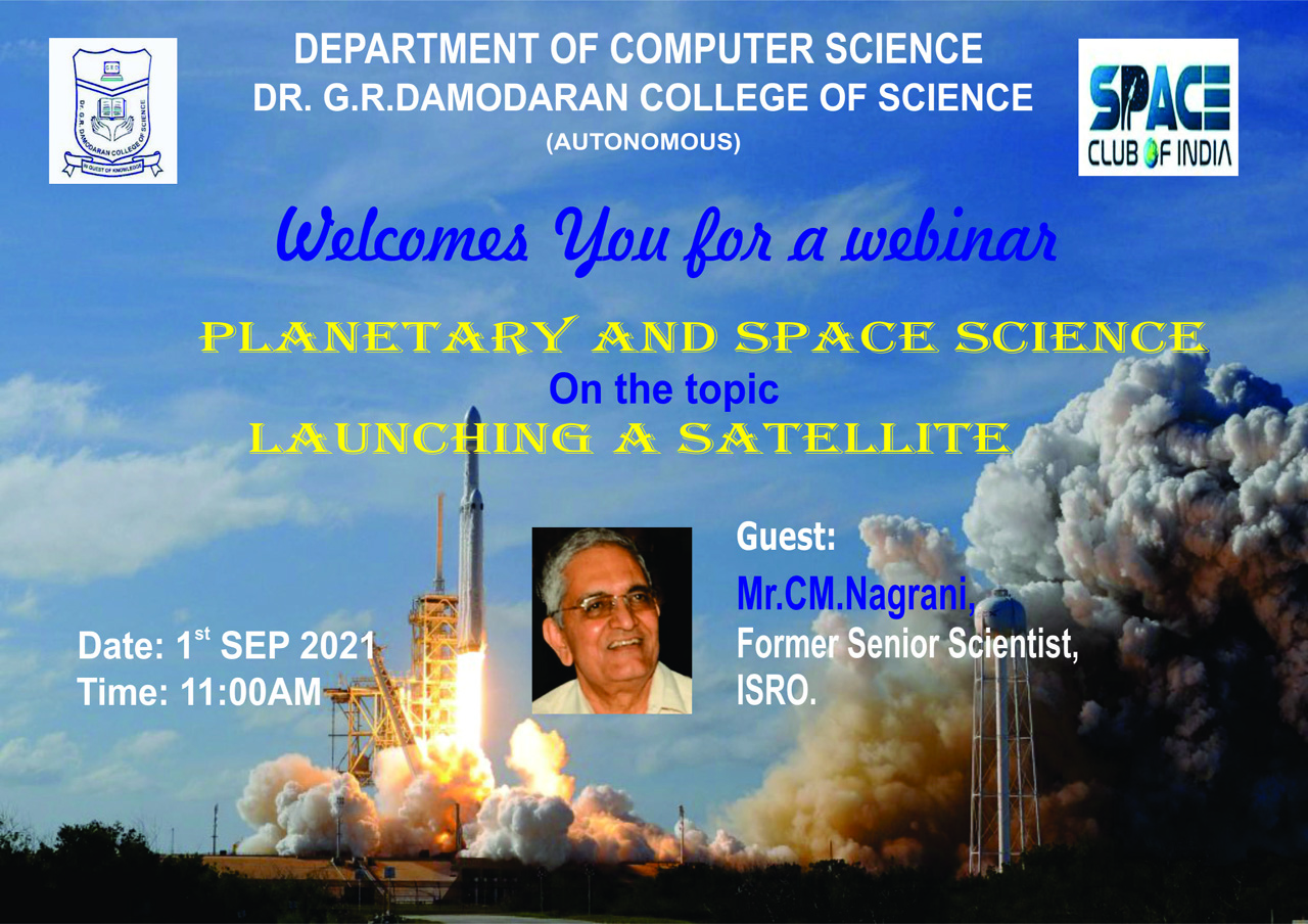 Home Page - Dr G R DAMODARAN COLLEGE OF SCIENCE